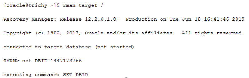 Restore Using Rman To Create Oracle 12c Database On Scratch Server Doyensys Blog