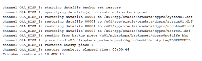 Restore Using Rman To Create Oracle 12c Database On Scratch Server Doyensys Blog