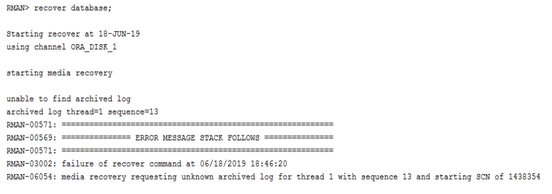 Restore Using Rman To Create Oracle 12c Database On Scratch Server Doyensys Blog